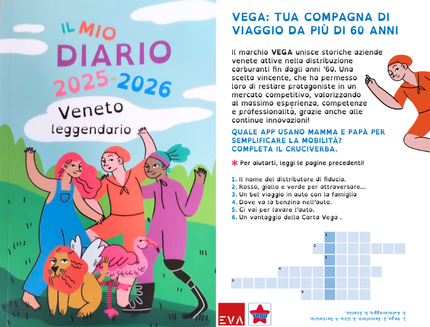 Vega Carburanti sostiene l'iniziativa "Il mio diario" - VEGA